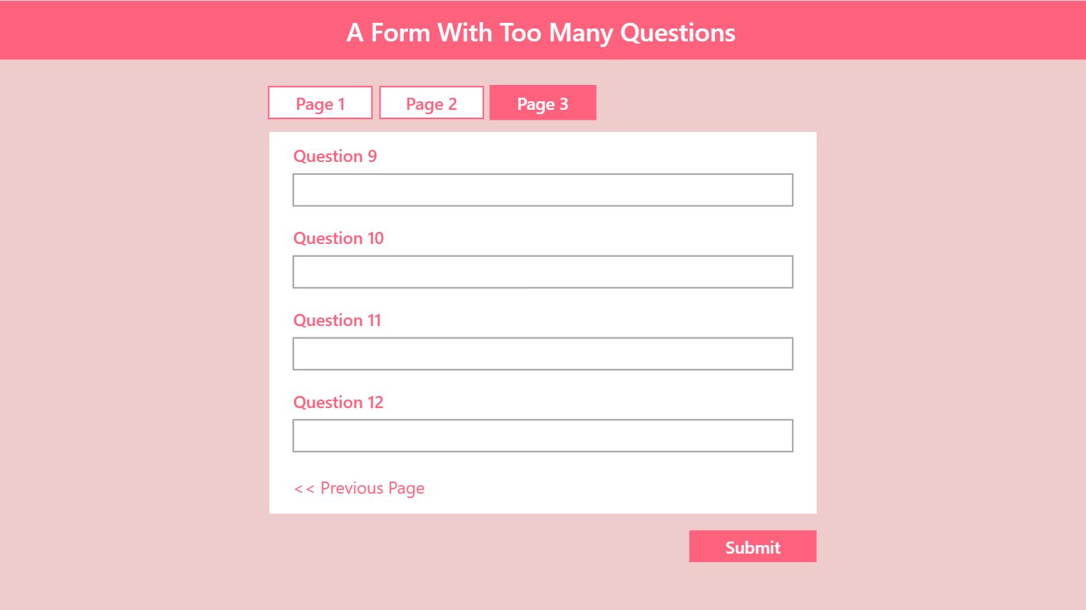 Power Apps Multiple Page Form On A Single Screen