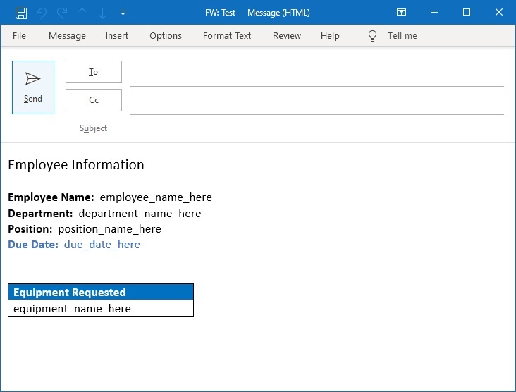 Send Formatted Emails From Power Apps Without Writing Any Html Code Matthew Devaney