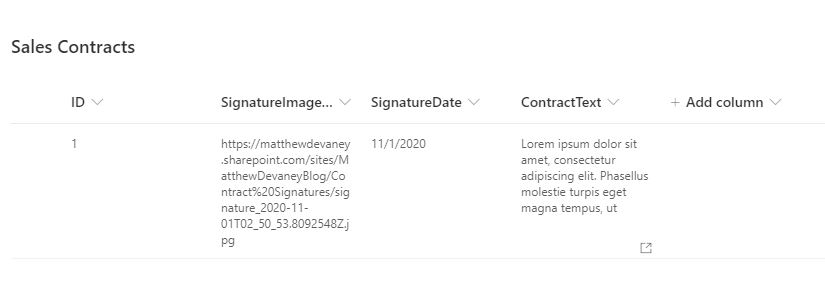 Capture A Signature With Power Apps Pen Input And Save To SharePoint