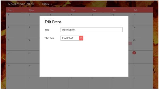 Make A Calendar In Power Apps - Part 2 - Matthew Devaney