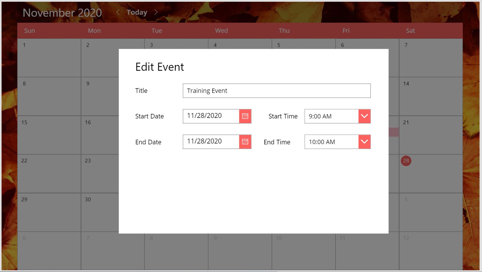 Make A Calendar In Power Apps - Part 2 - Matthew Devaney