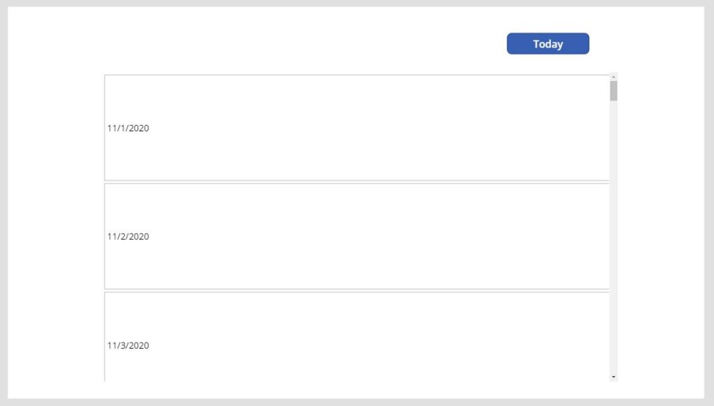 Make A Calendar In Power Apps - Part 1 - Matthew Devaney