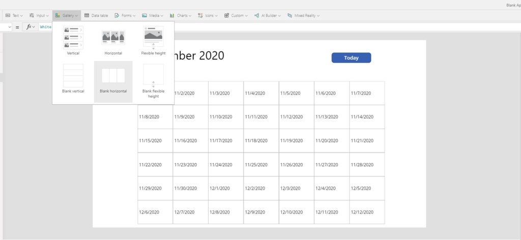 Make A Calendar In Power Apps - Part 1 - Matthew Devaney