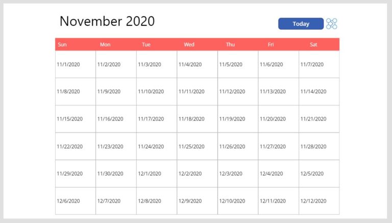 Make A Calendar In Power Apps - Part 1 - Matthew Devaney