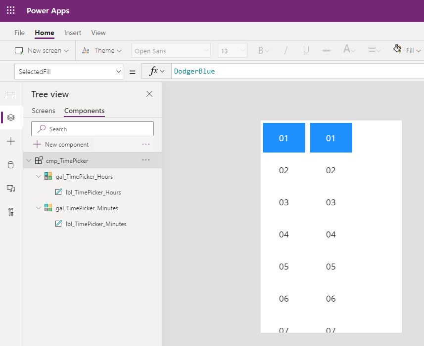 Make A Time Picker In Power Apps - Matthew Devaney