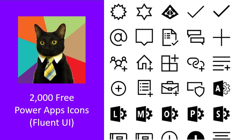 2,000 Free Power Apps Icons - Matthew Devaney