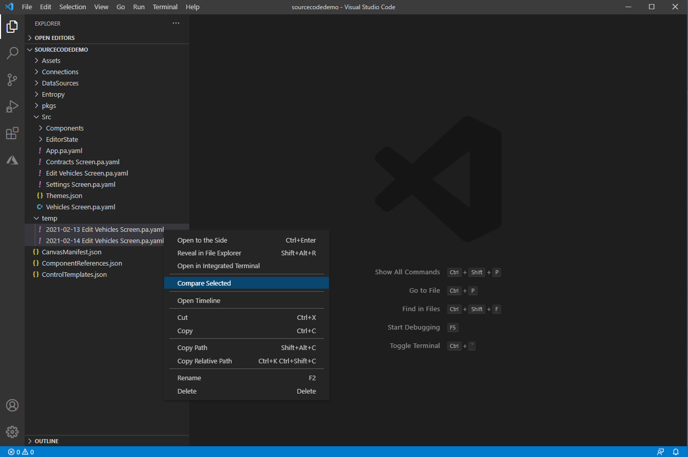 Power Apps Source Code Tool - Matthew Devaney