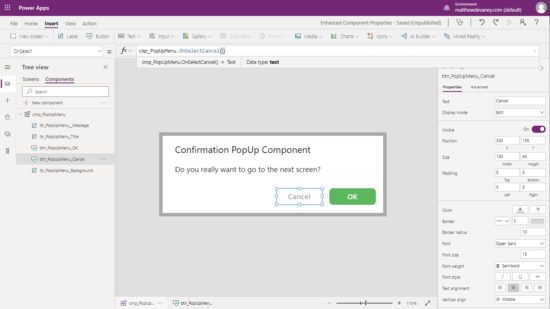 Power Apps Component With An Onselect Property Matthew Devaney