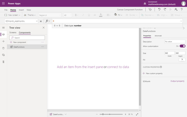 Power Apps Custom Functions And Reusable Code Matthew Devaney