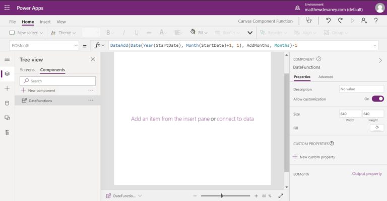 Power Apps Custom Functions And Reusable Code Matthew Devaney