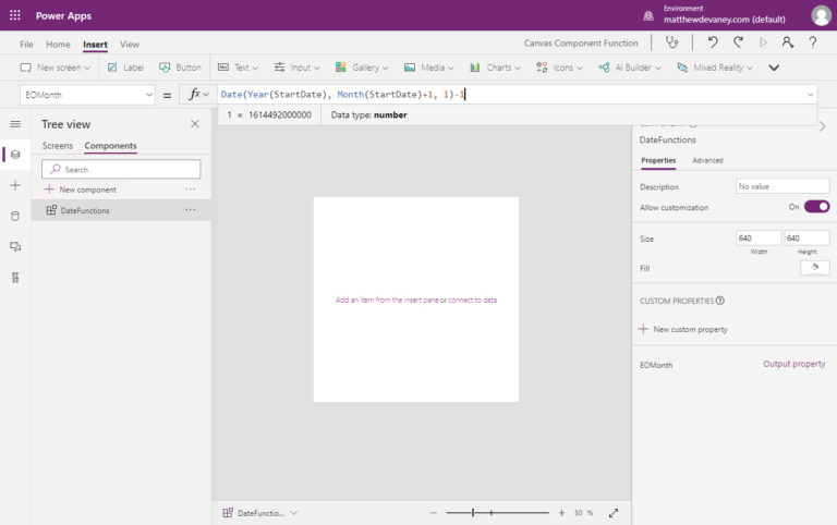 Power Apps Custom Functions And Reusable Code Matthew Devaney