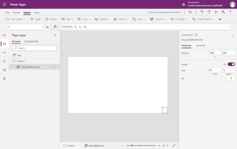 Power Apps Custom Functions And Reusable Code Matthew Devaney