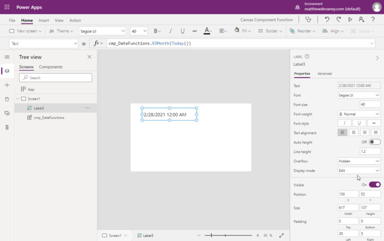 Power Apps Custom Functions & Reusable Code - Matthew Devaney