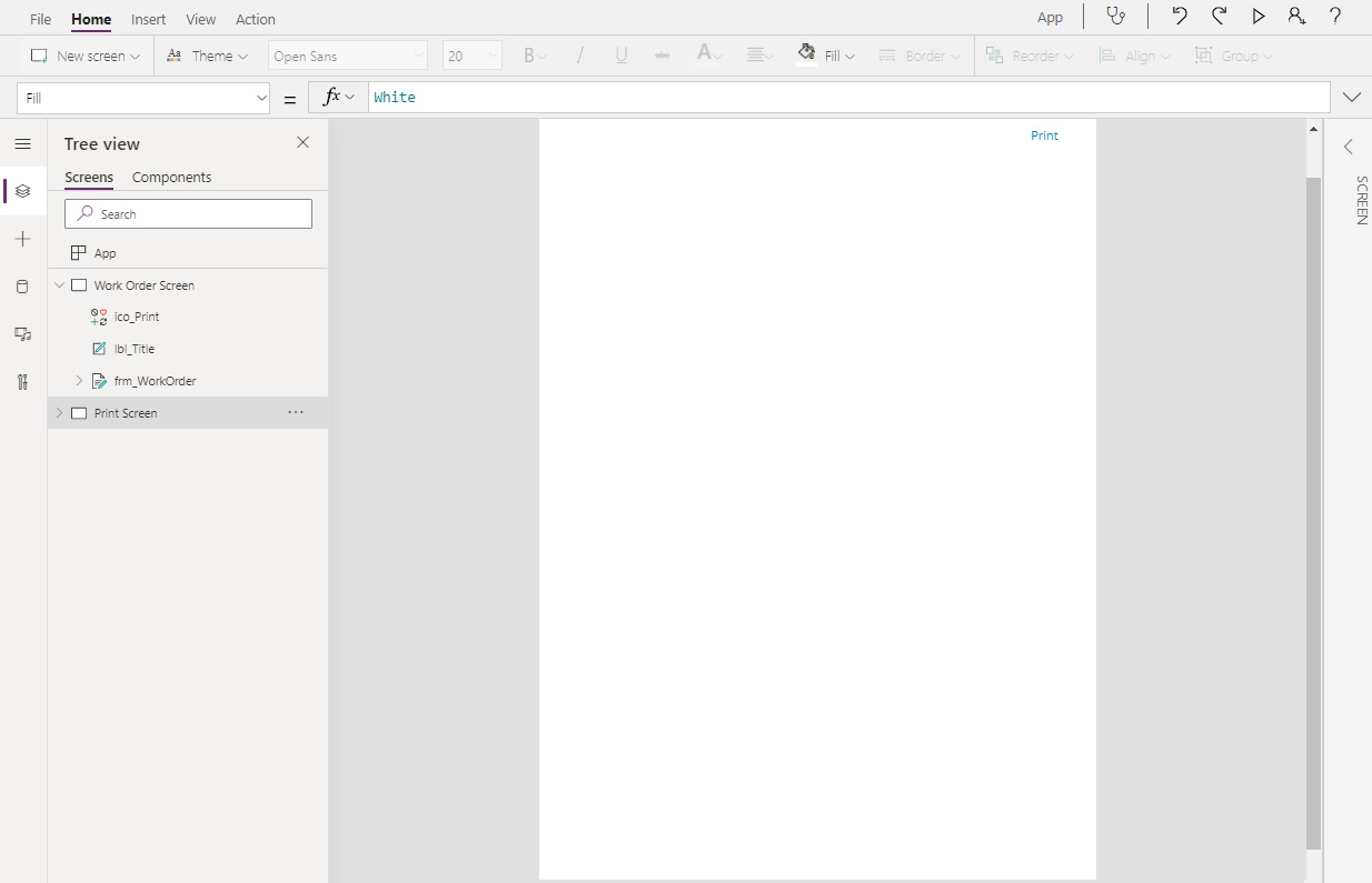 Print A Form In Power Apps - Matthew Devaney