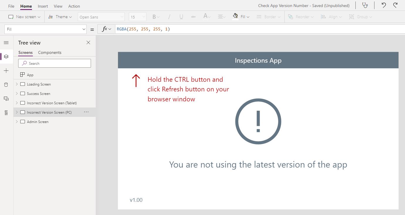 Force App Updates In Power Apps - Matthew Devaney