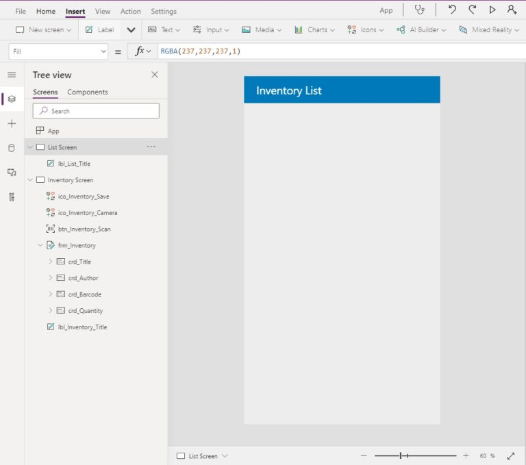 Power Apps Barcode Scanner - Matthew Devaney
