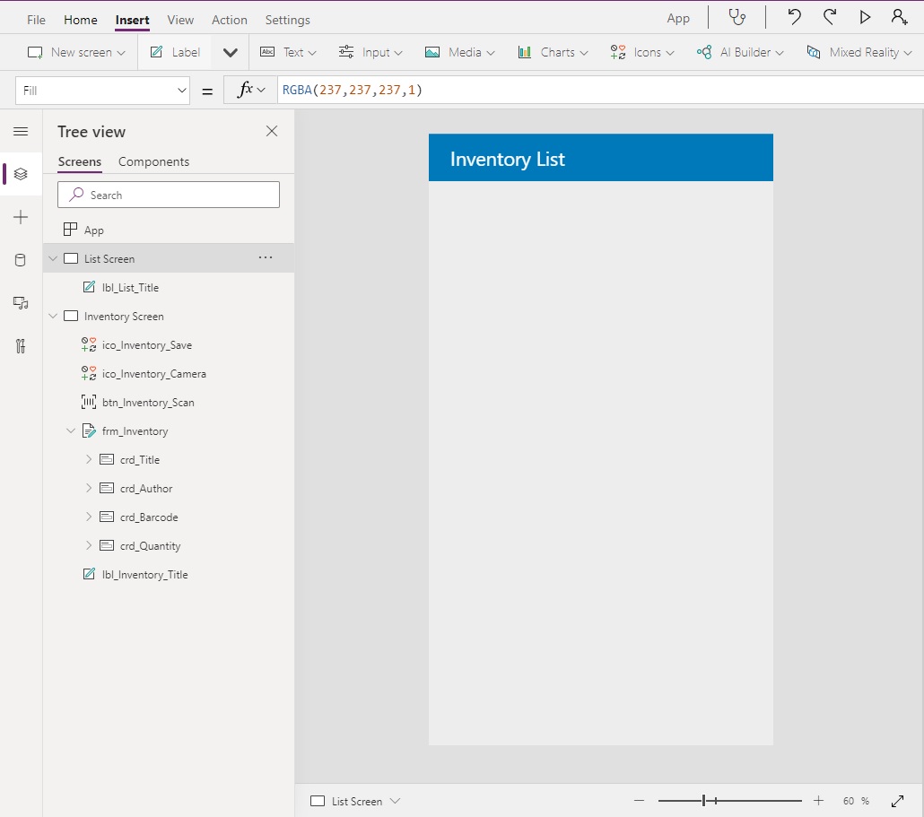 Power Apps Barcode Scanner - Matthew Devaney