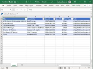 Print Barcodes From A SharePoint List - Matthew Devaney