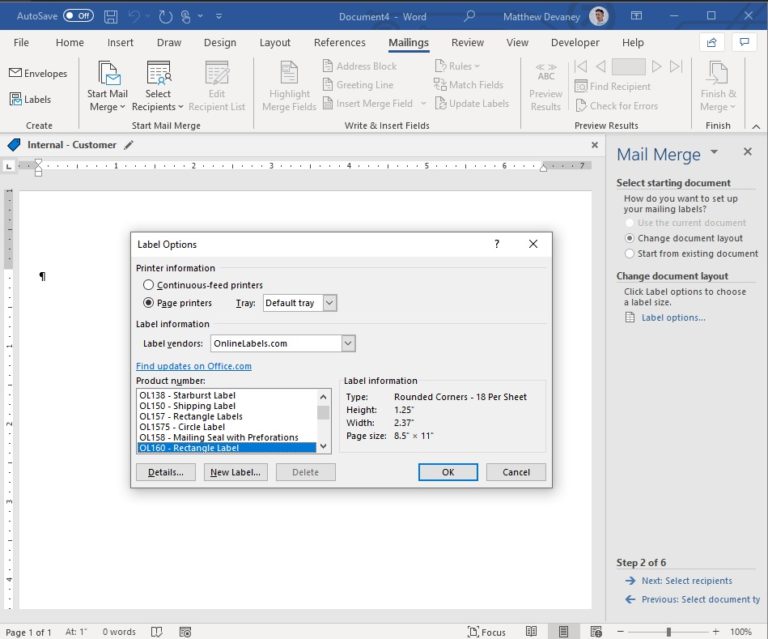 Print Barcodes From A SharePoint List - Matthew Devaney