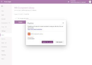 Make A Power Apps Component Library To Share And Reuse Components