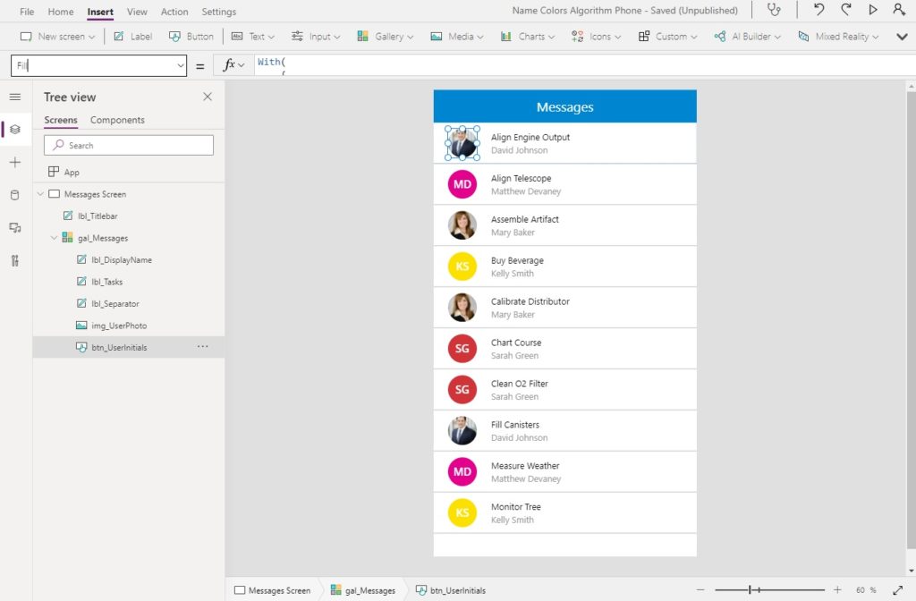Power Apps Display A User Photo Or Initials - Matthew Devaney