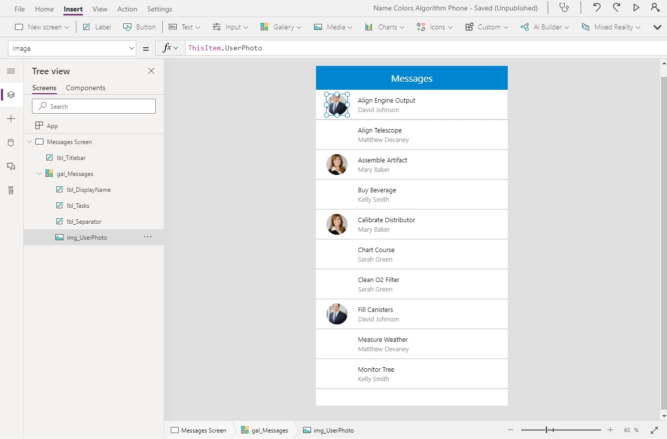 Power Apps Display A User Photo Or Initials - Matthew Devaney