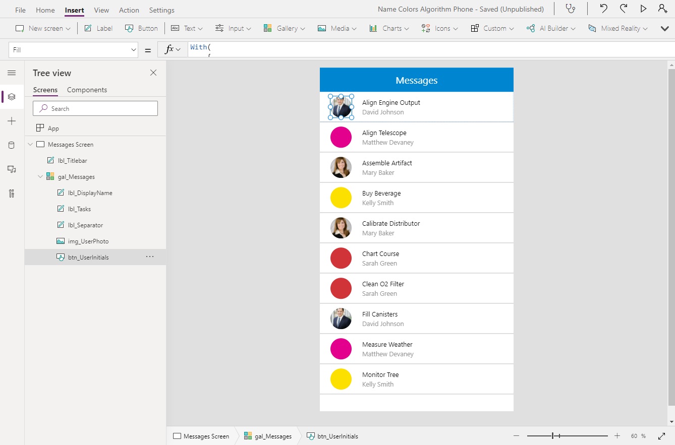 Power Apps Display A User Photo Or Initials - Matthew Devaney