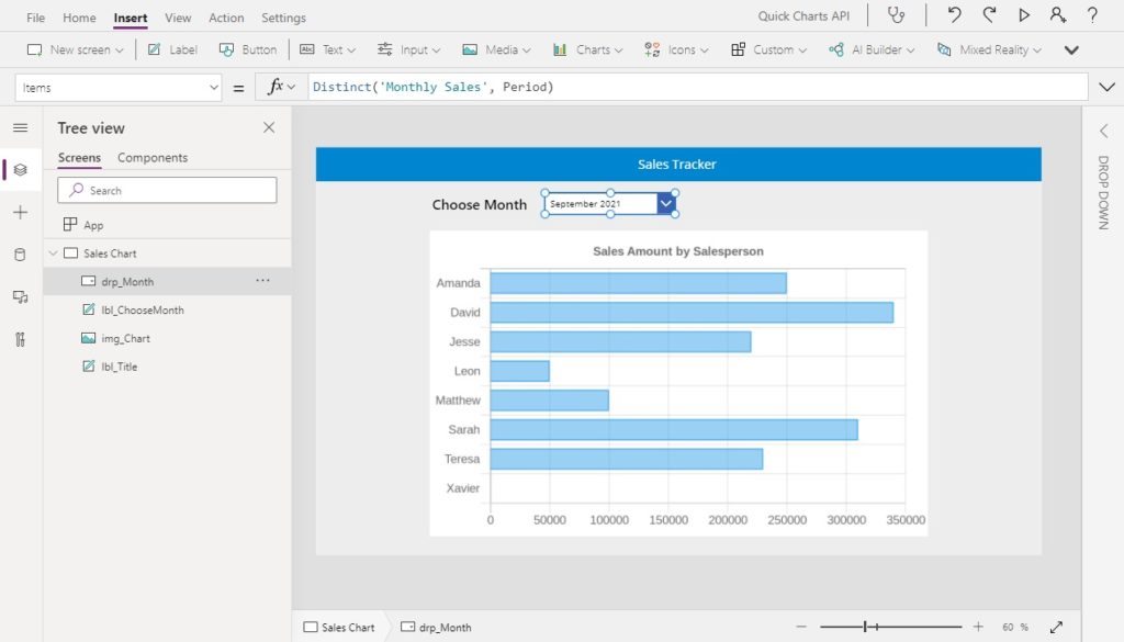 20+ More Power Apps Chart Types With QuickChart