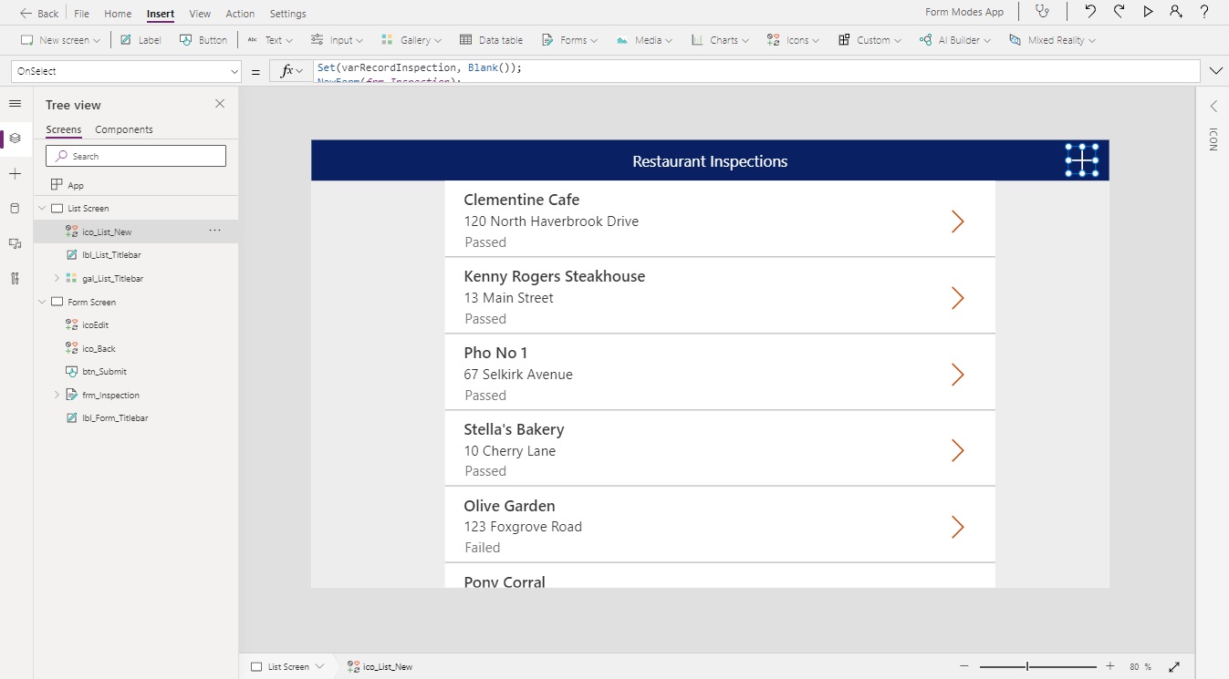 Power Apps Form Modes - NewForm, EditForm and ViewForm