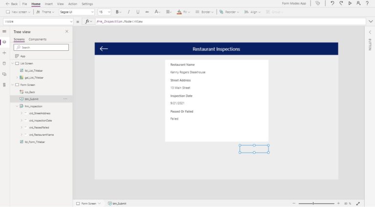 Power Apps Form Modes - NewForm, EditForm and ViewForm