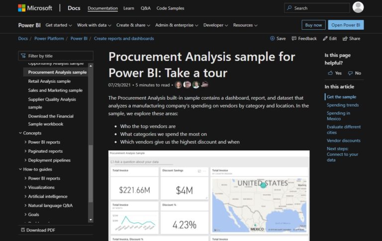 Interactive Charts & Reports With Power BI Tiles In Power Apps