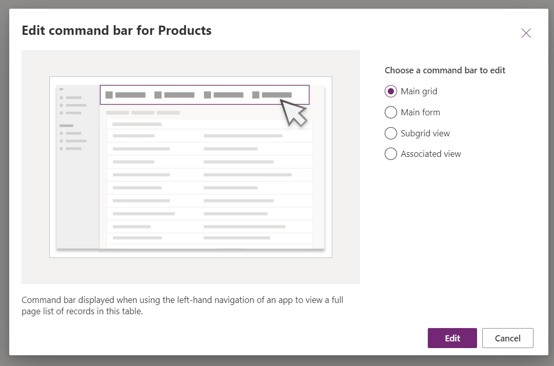 Customize The Command Bar In A Power Apps Model-Driven App Customize The Command Bar In A Power Apps Model-Driven App