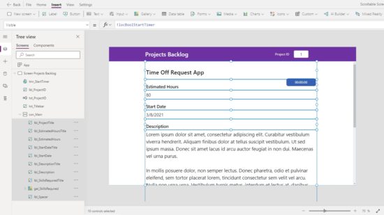 Easy Power Apps Scrollable Screen Using A Vertical Container