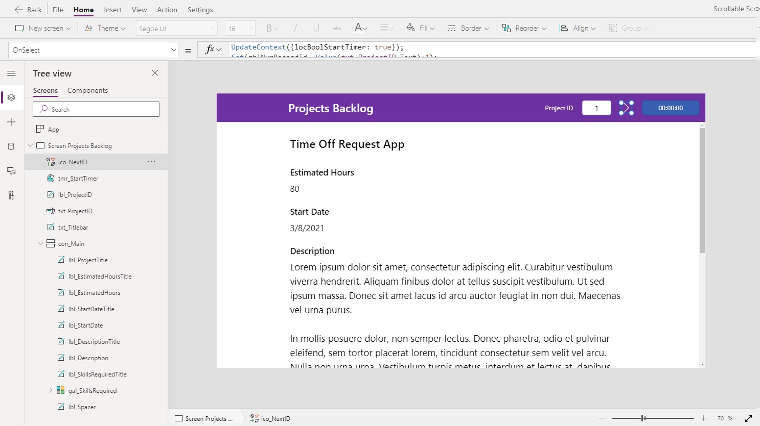 Easy Power Apps Scrollable Screen Using A Vertical Container