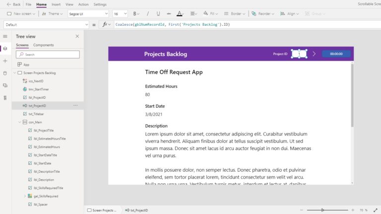 Easy Power Apps Scrollable Screen Using A Vertical Container