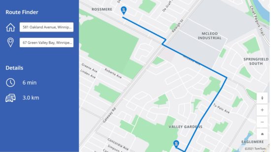 Show A Route On A Power Apps Map
