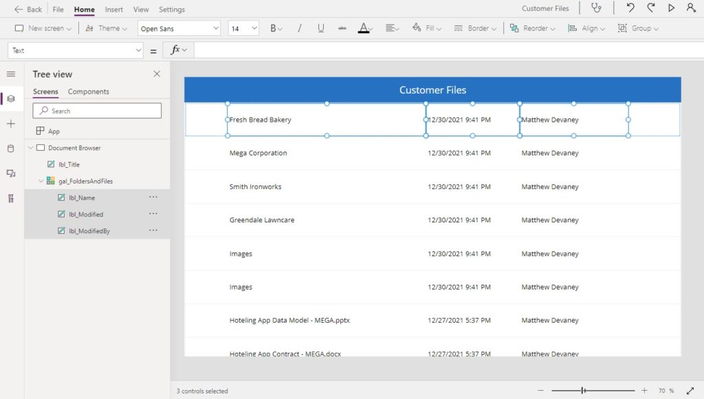 Power Apps Navigating Folders & Subfolders In A SharePoint Document Library