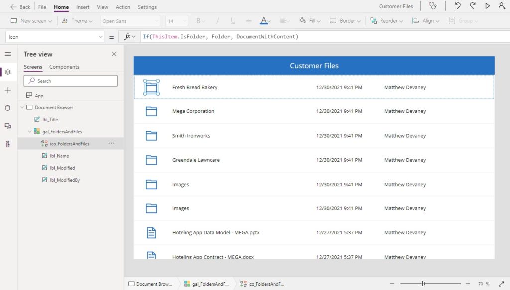 Power Apps Navigating Folders & Subfolders In A SharePoint Document Library