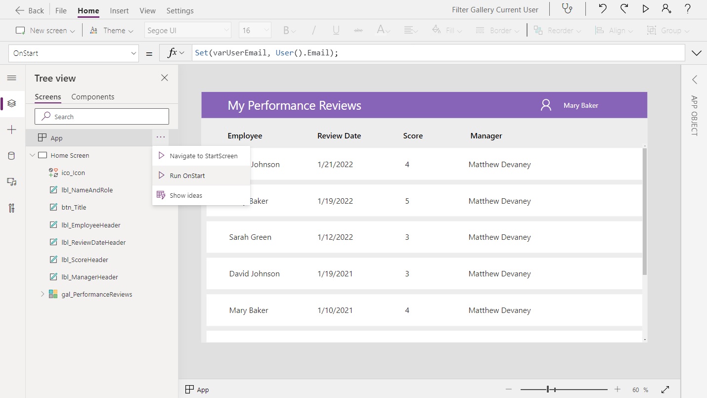 3 Ways To Filter A Power Apps Gallery By The Current User