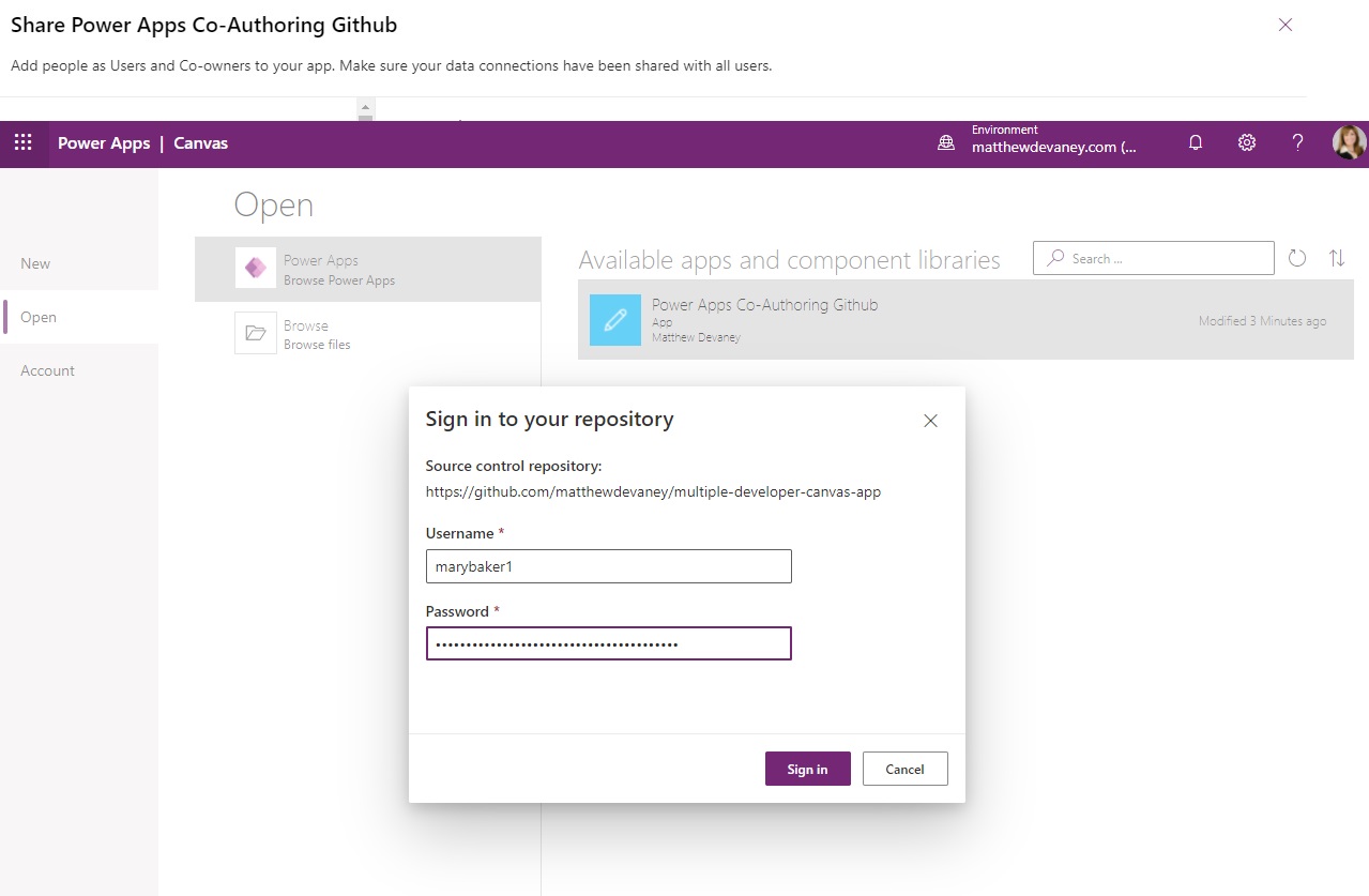 Allow Multiple Power Apps Developers To Simultaneously Edit Canvas Apps