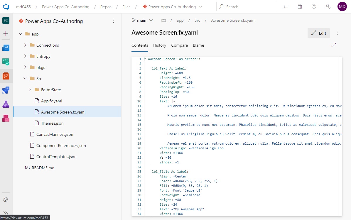 Allow Multiple Power Apps Developers To Simultaneously Edit Canvas Apps Azure Dev Ops Version