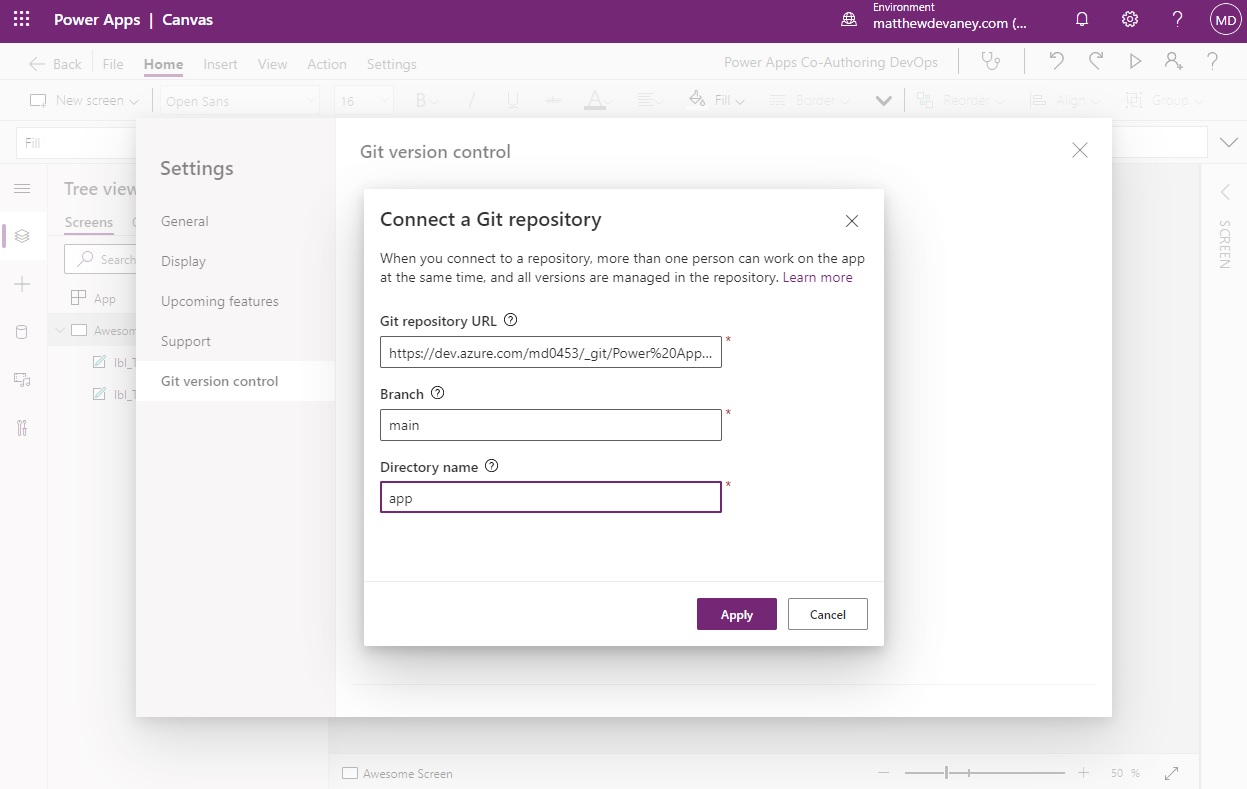 Allow Multiple Power Apps Developers To Simultaneously Edit Canvas Apps Azure Dev Ops Version