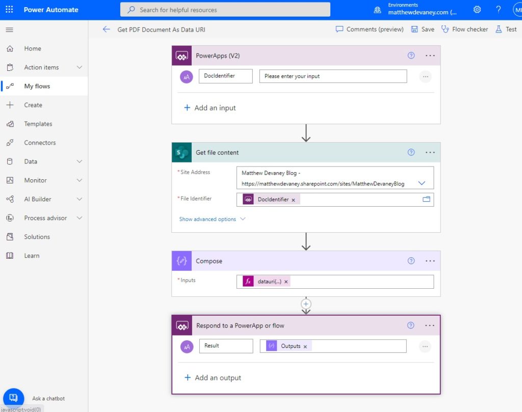 Power Apps View A PDF Stored In A SharePoint Document Library