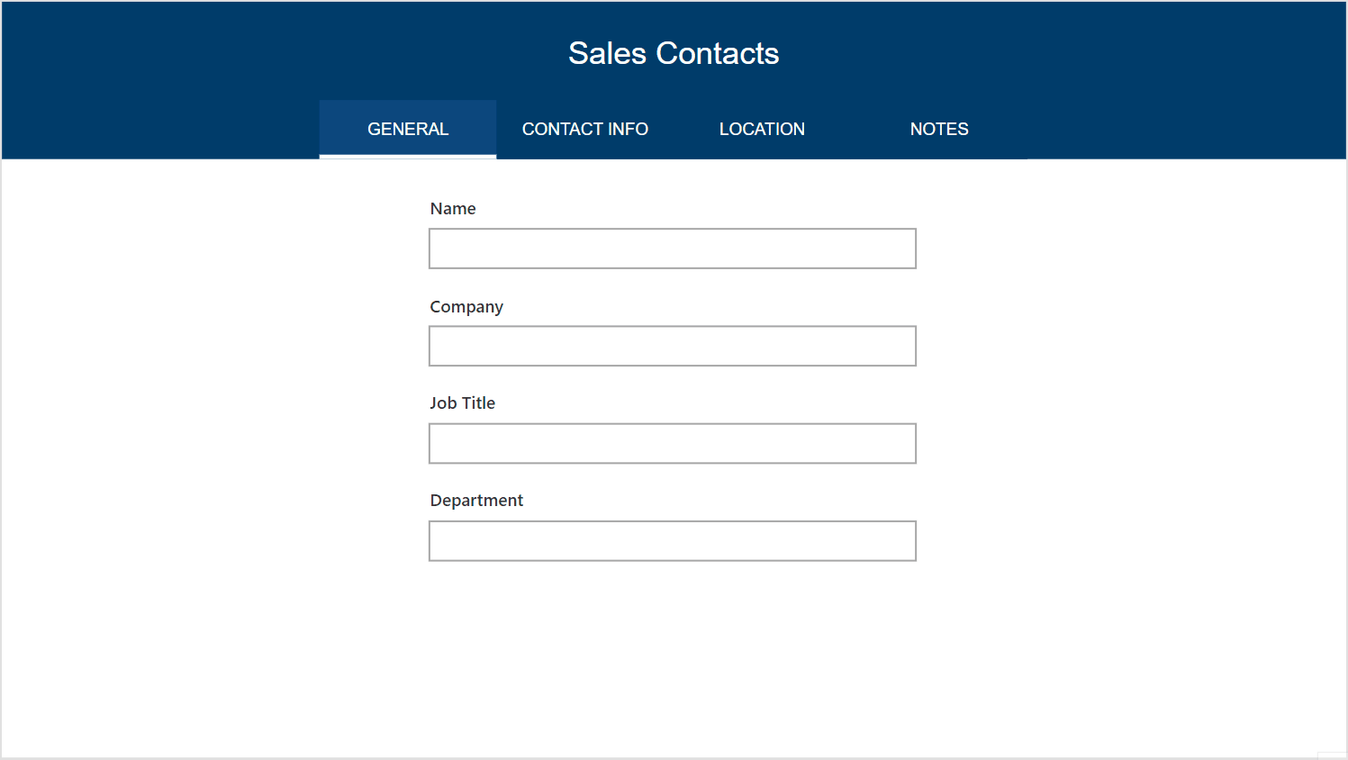 Power Apps Tabbed Form With An Awesome-Looking Design
