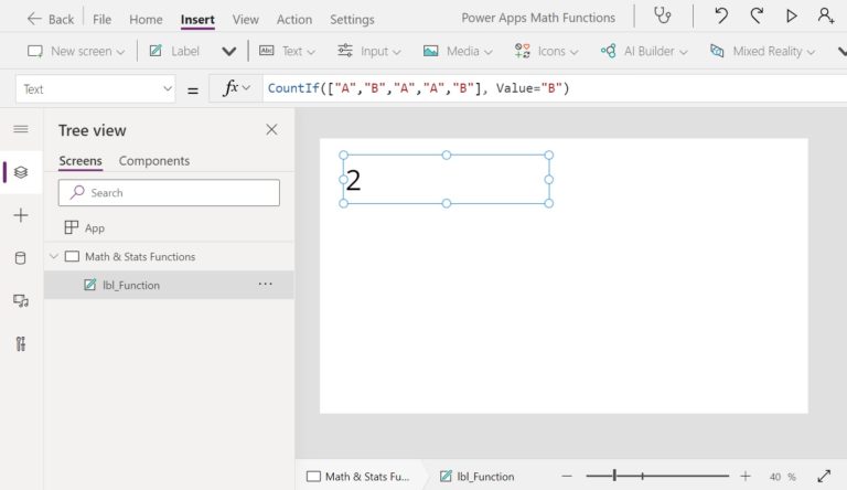 All Power Apps Math & Statistical Functions (With Examples)