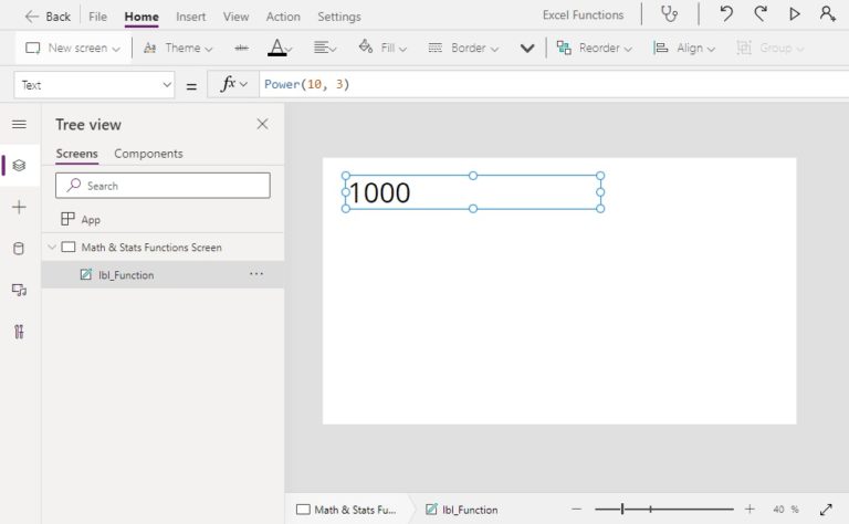 All Power Apps Math & Statistical Functions (With Examples)