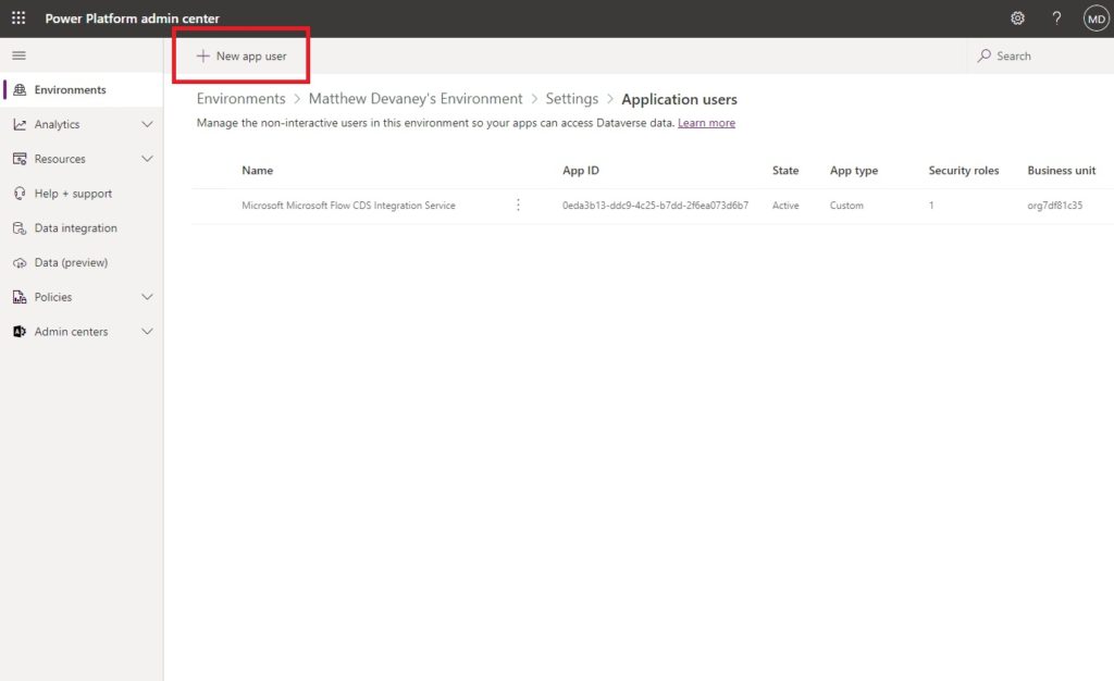 A Visual Guide To Power Platform Service Principal Setup
