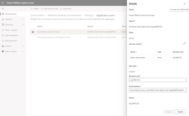 A Visual Guide To Power Platform Service Principal Setup