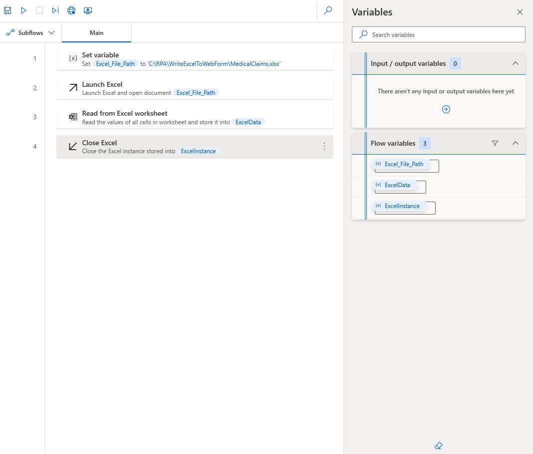 Power Automate Desktop Data Entry From Excel To Website
