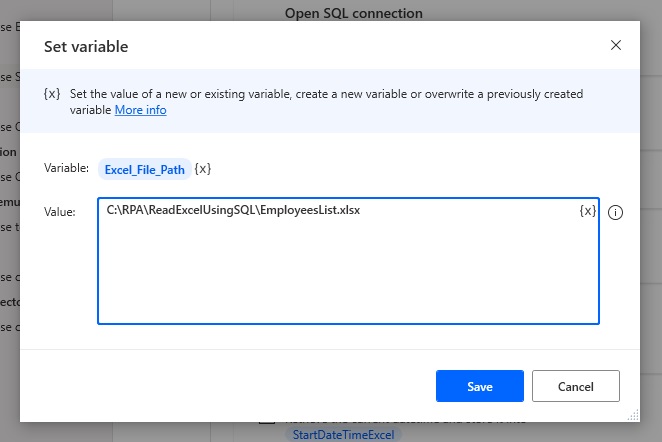 Power Automate Desktop Read Filter Excel With SQL Query
